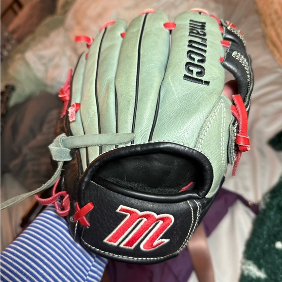 Other | Marucci Baseball Glove In Green And Black | Poshmark